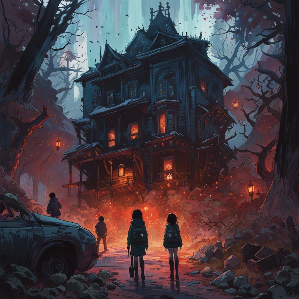 Cinema Horror - AI Generated Artwork - NightCafe Creator