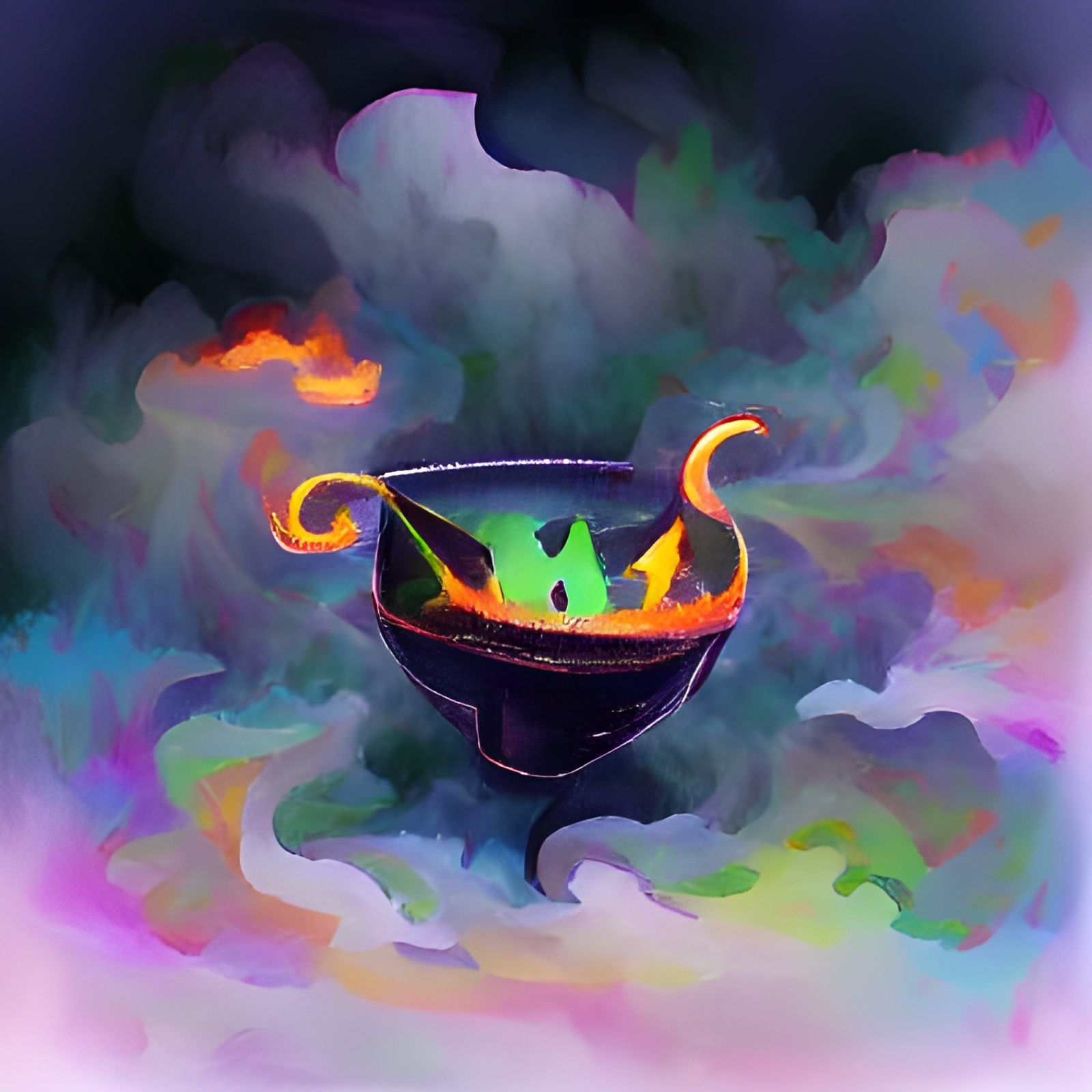 Cauldron - AI Generated Artwork - NightCafe Creator