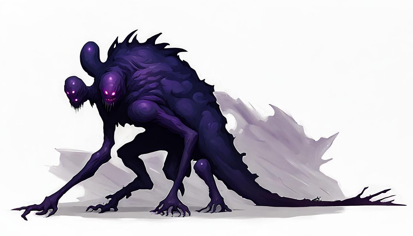 Crawling monster - AI Generated Artwork - NightCafe Creator