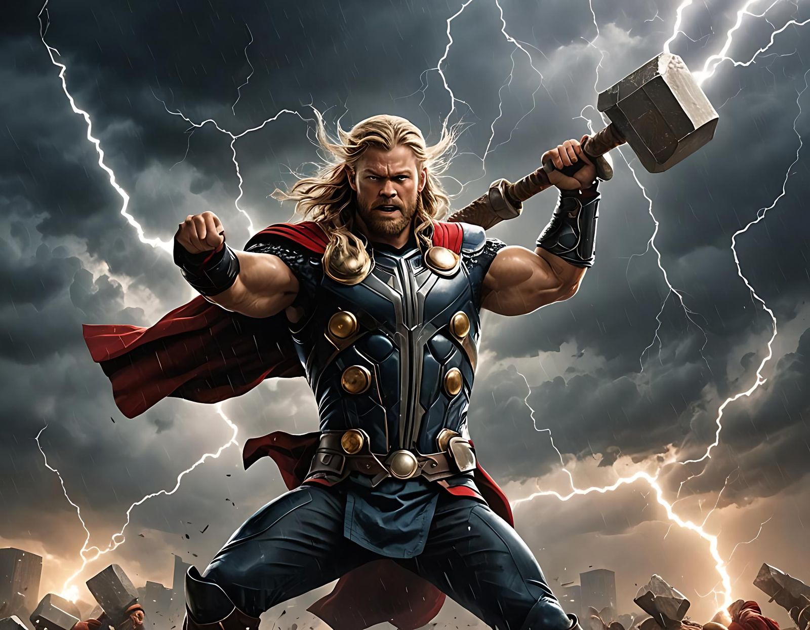 The Mighty Thor - AI Generated Artwork - NightCafe Creator