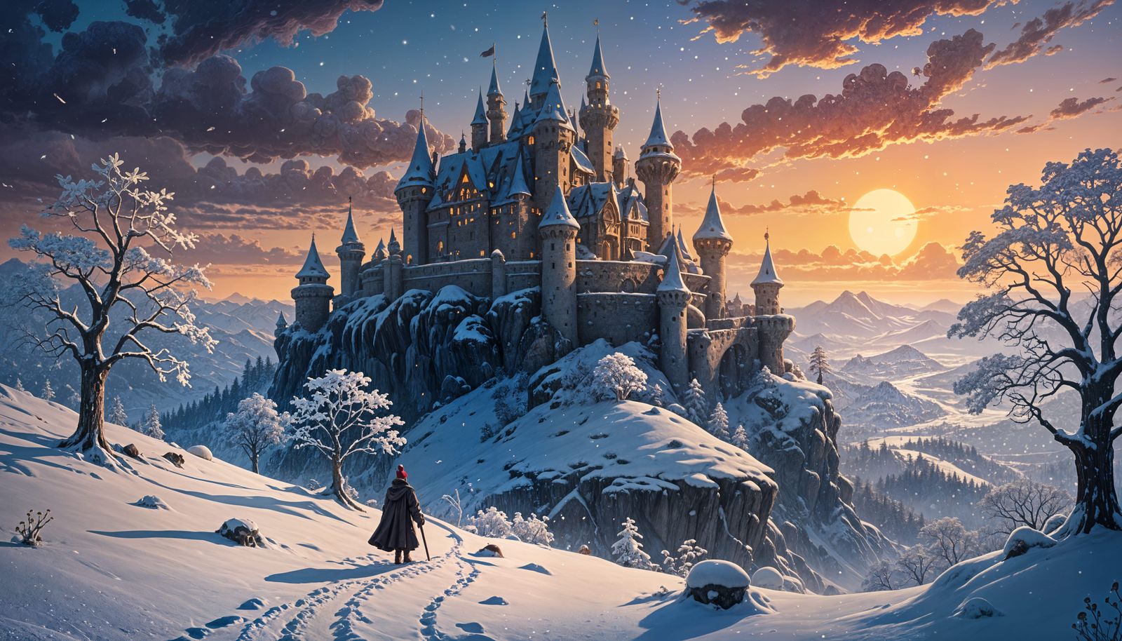 Winter Kingdom- Daily challenge #867 - NightCafe Creator