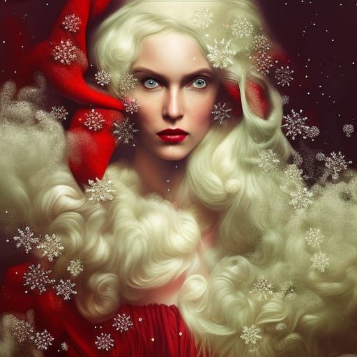 Mrs Claus - AI Generated Artwork - NightCafe Creator