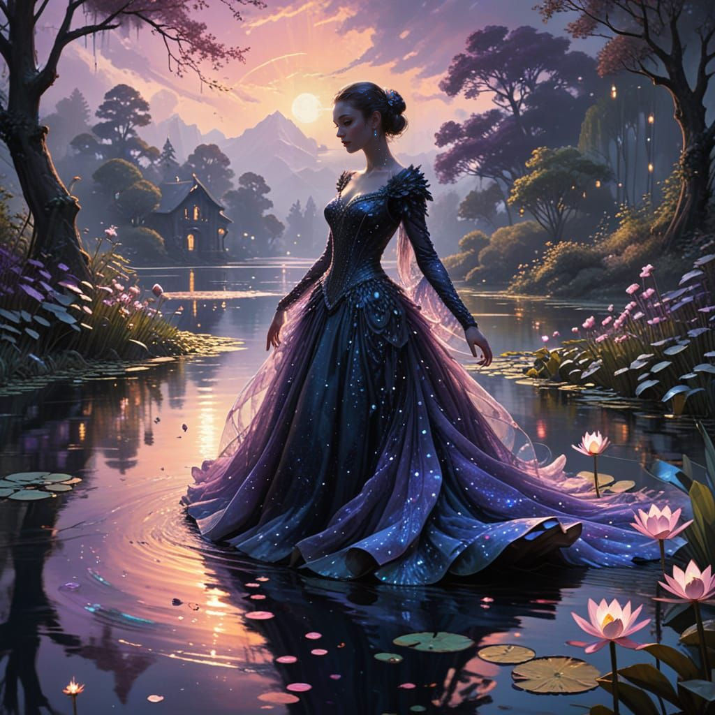 beautiful black swan dancer - beautiful black swan dancer