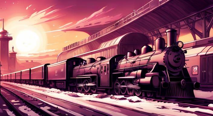 The Astral Express (SDXL) - AI Generated Artwork - NightCafe Creator