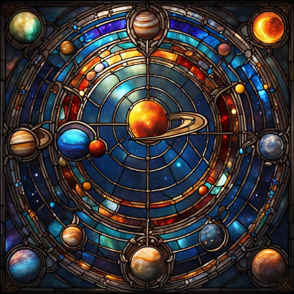 Stained Glass - AI Generated Artwork - NightCafe Creator