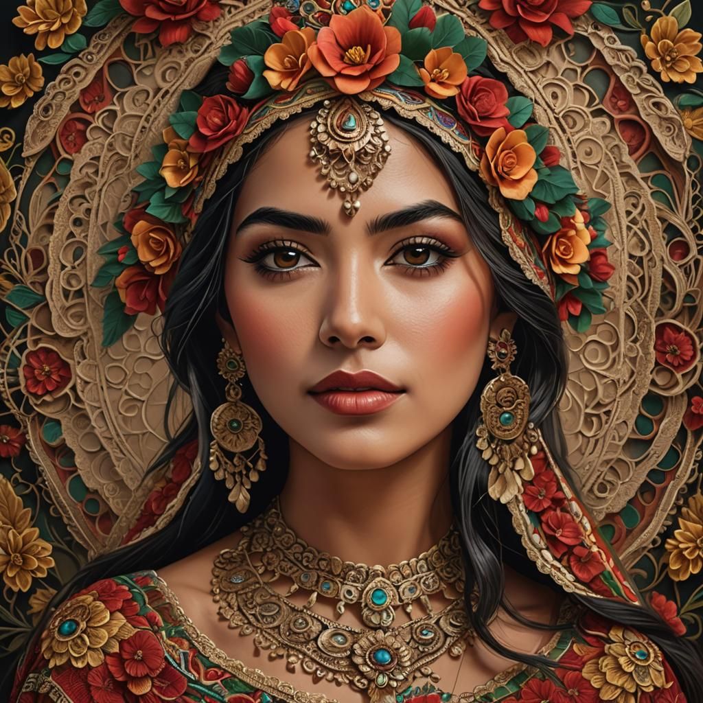 Flower Anna - AI Generated Artwork - NightCafe Creator