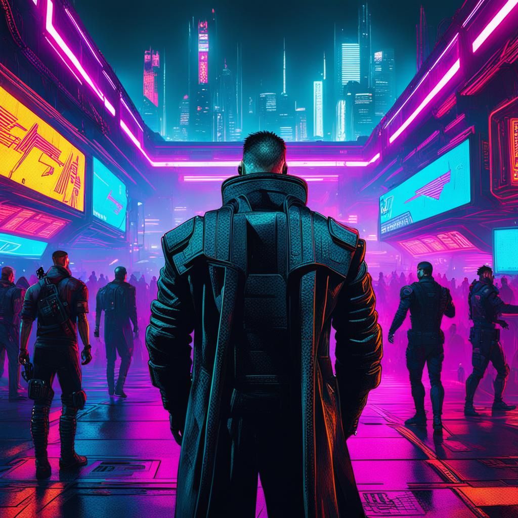 A drum and bass rave - AI Generated Artwork - NightCafe Creator