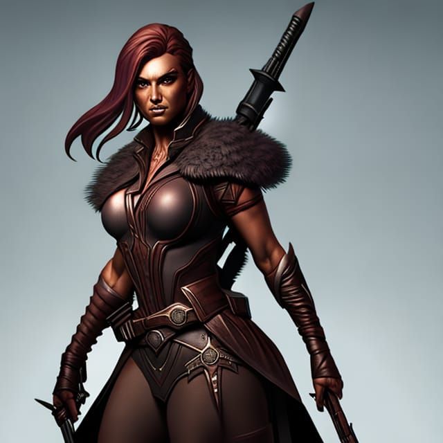 rabid female :: 8k resolution concept art :: intricately detailed Greg Rutkowski - AI Generated ...