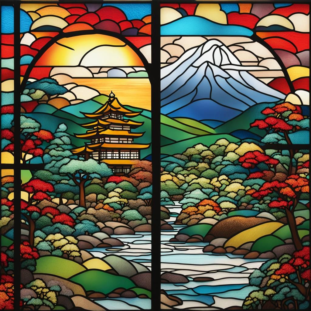 Stained Glass - AI Generated Artwork - NightCafe Creator