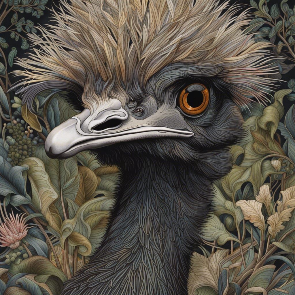 Emu - AI Generated Artwork - NightCafe Creator