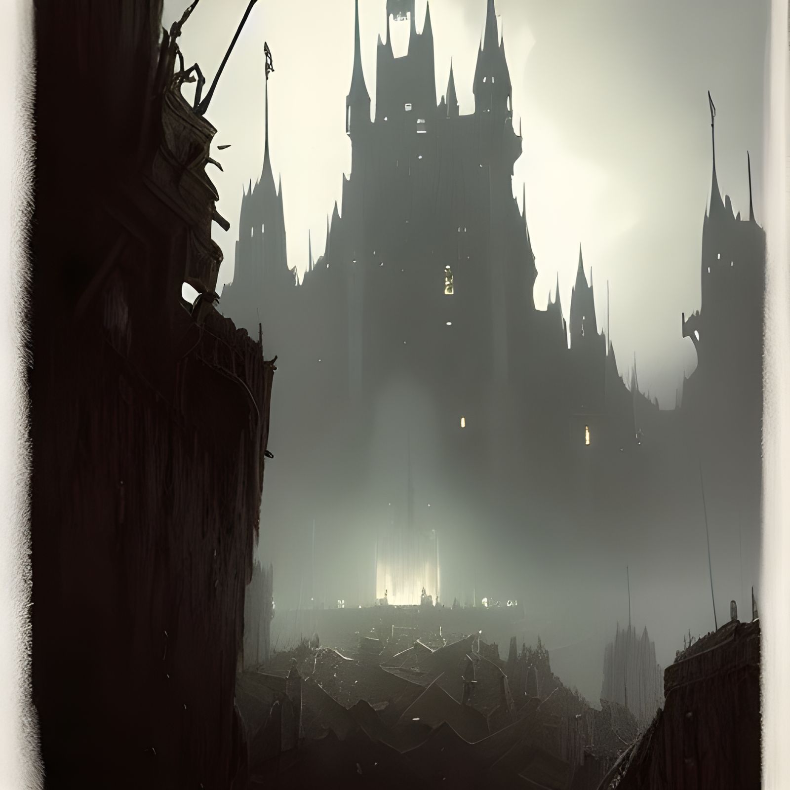 Death castle - AI Generated Artwork - NightCafe Creator