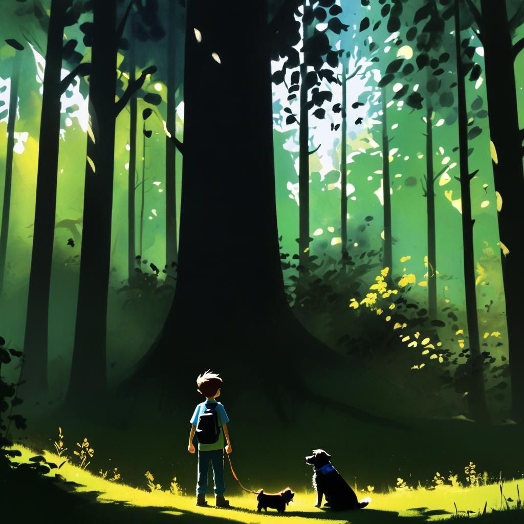 Memories of Youth: The Forest 2 - AI Generated Artwork - NightCafe Creator