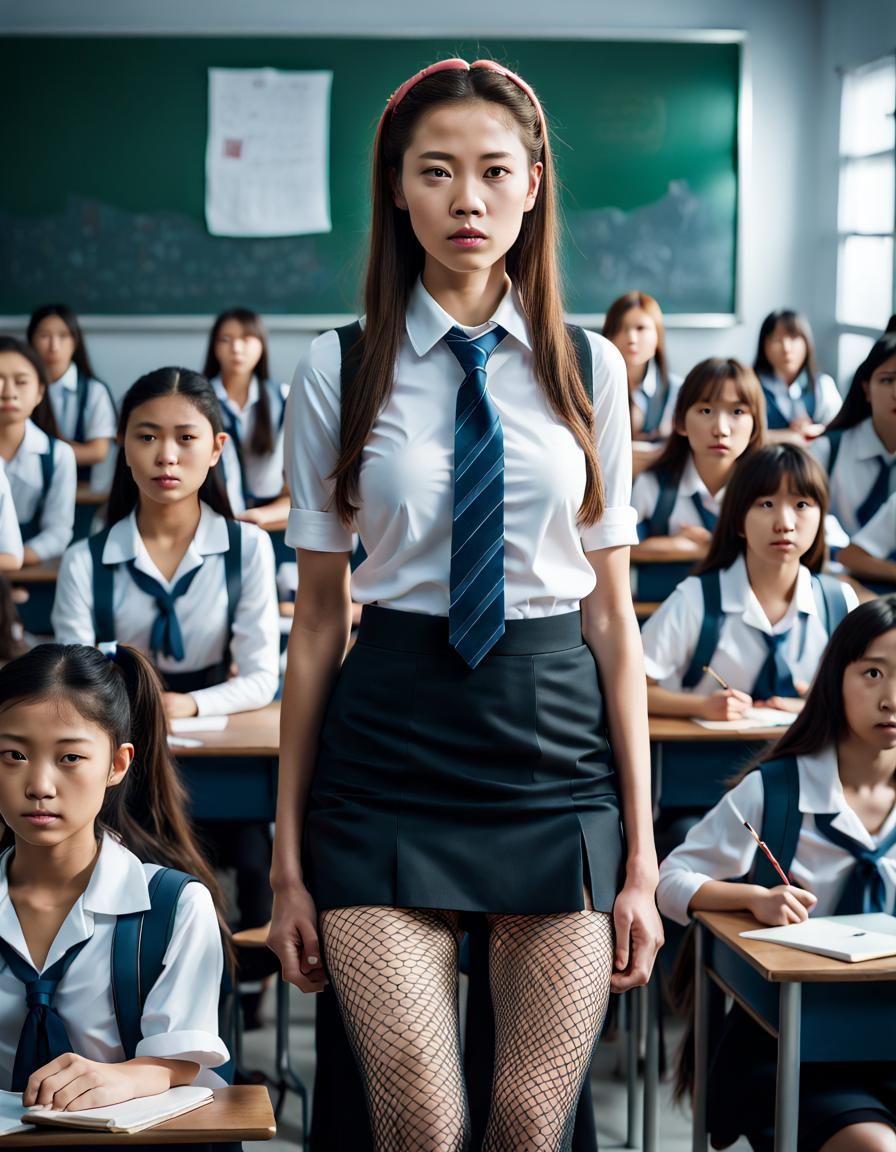 School - AI Generated Artwork - NightCafe Creator