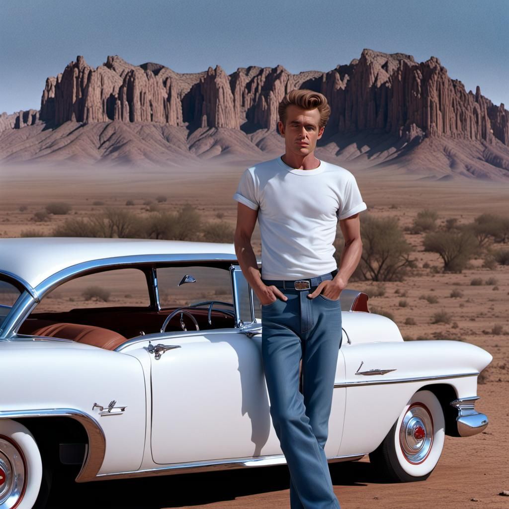 James Dean - AI Generated Artwork - NightCafe Creator
