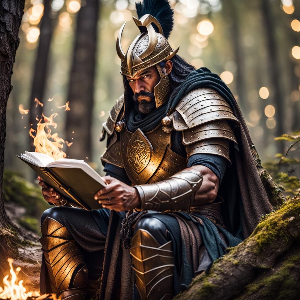 Dwarf mage summoning fire - AI Generated Artwork - NightCafe Creator