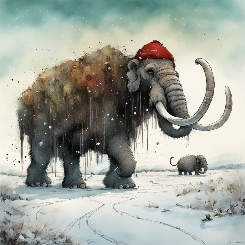 The Story of the Wooly Mammoth (extinction explained for children)