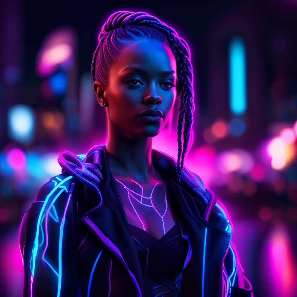 Fibro Warrior - AI Generated Artwork - NightCafe Creator