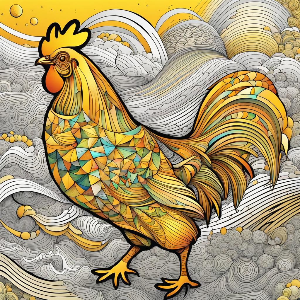 Medieval Rooster - AI Generated Artwork - NightCafe Creator