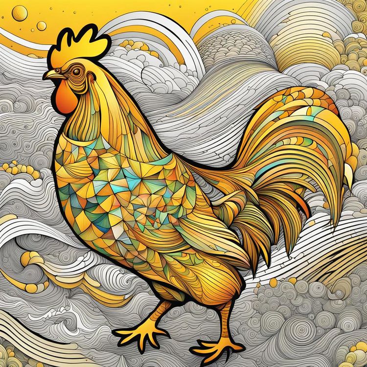 Medieval Rooster - AI Generated Artwork - NightCafe Creator
