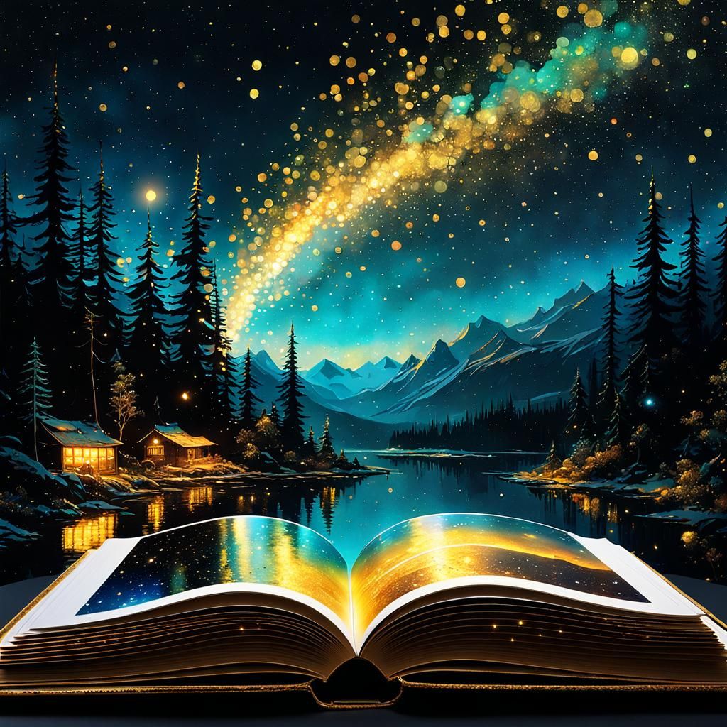 Imaginative Book - AI Generated Artwork - NightCafe Creator