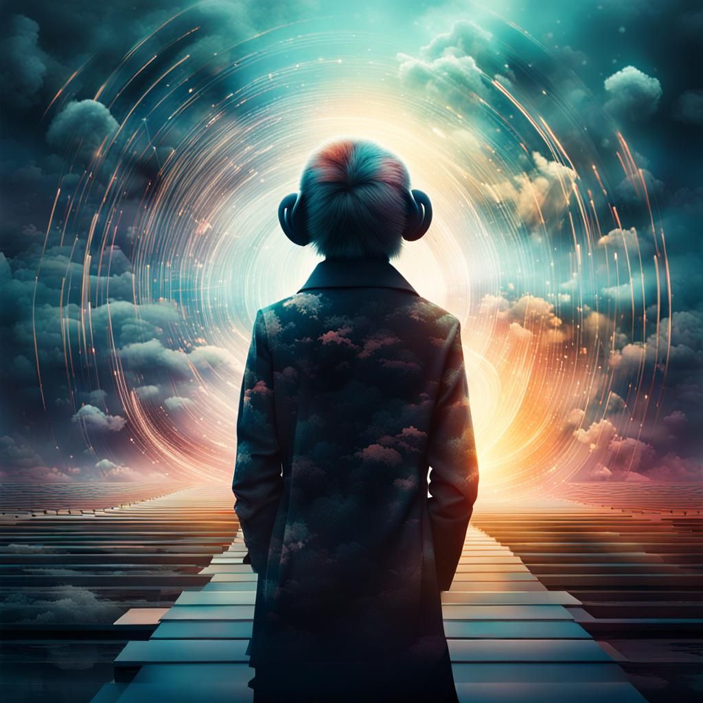 This is a journey into sound. - AI Generated Artwork - NightCafe Creator