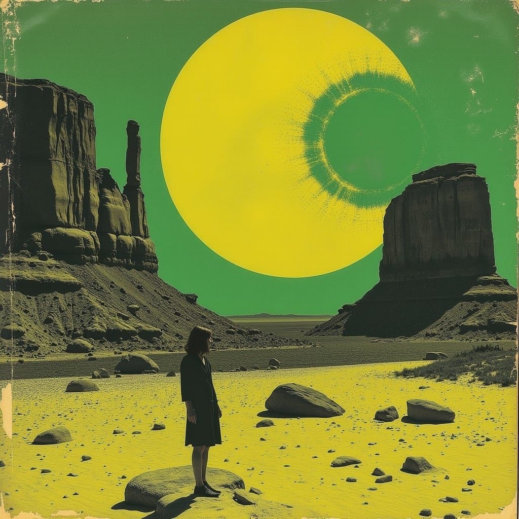 - Surreal Malaysian Jungle Nymph in Cyberpunk Style as Alb...