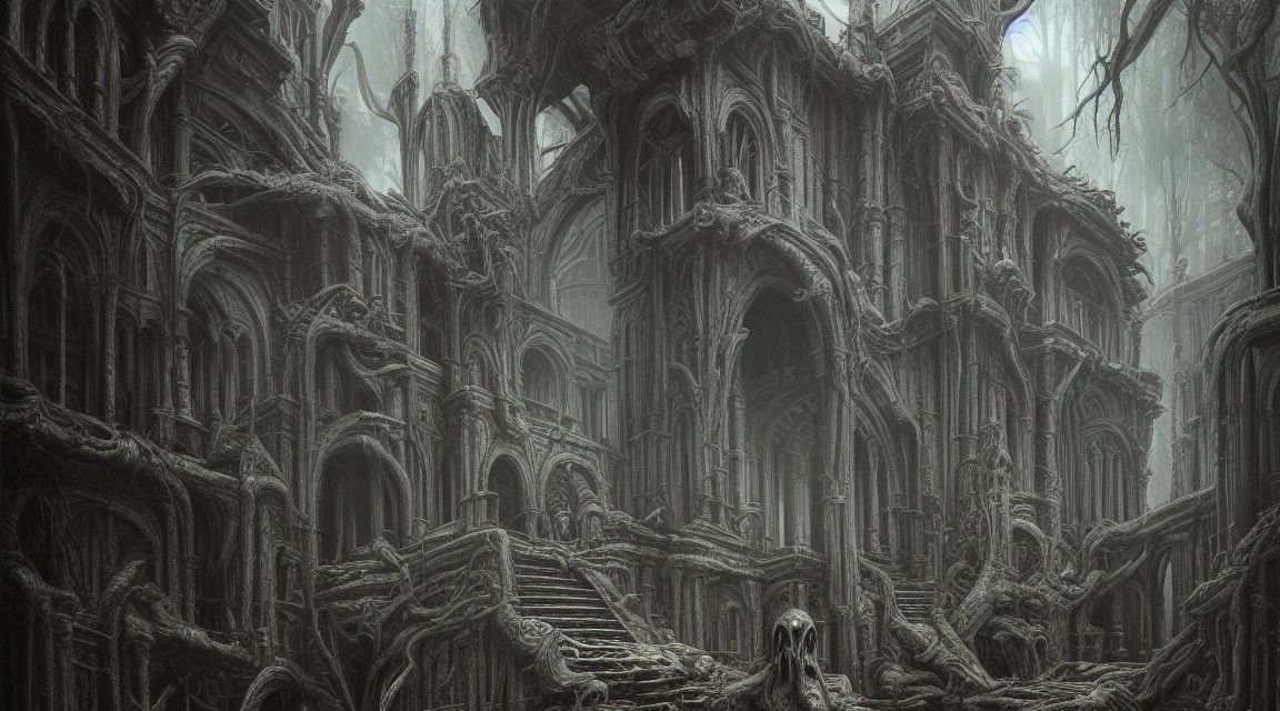 The Temple Of Giger : r/nightcafe