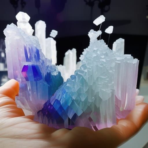 Step into the mystical world of crystals and create an AI-generated ...