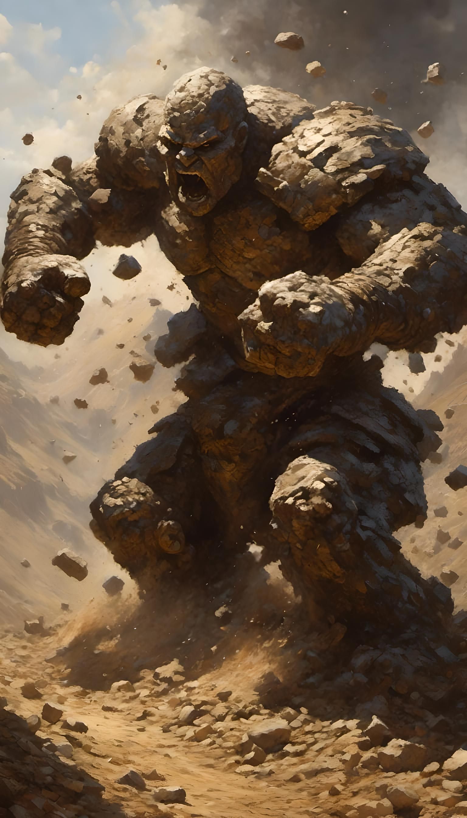 Earth Elemental - AI Generated Artwork - NightCafe Creator