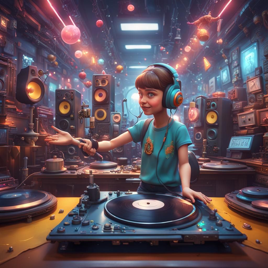 Her name is dexterity - AI Generated Artwork - NightCafe Creator