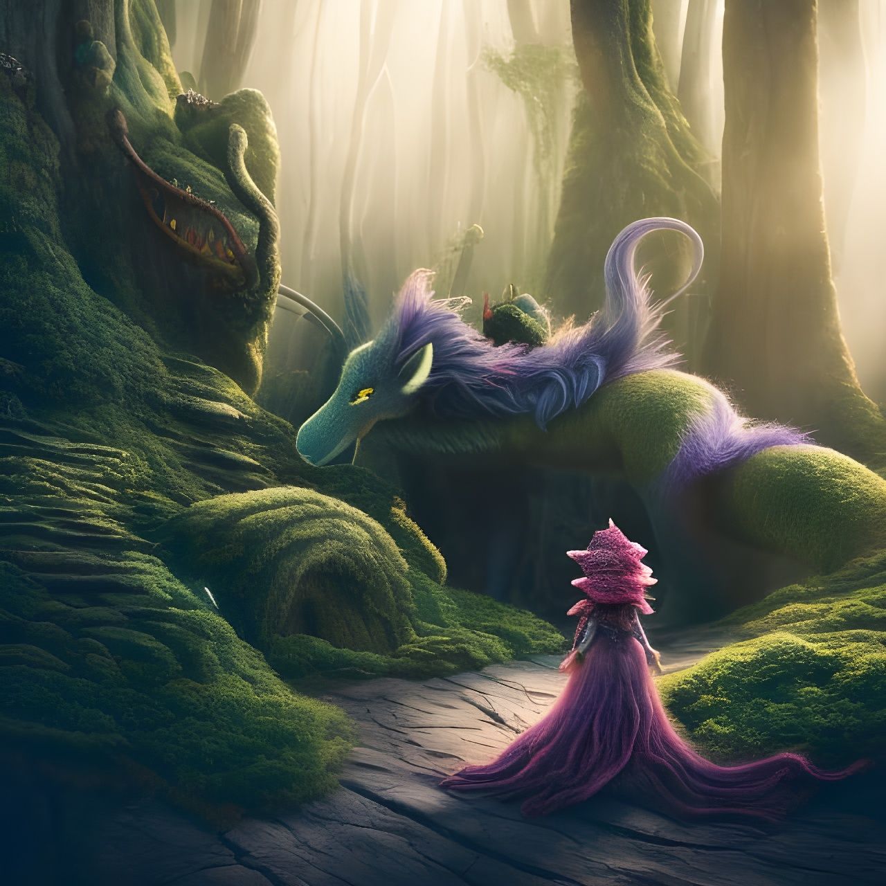 Mythical Creatures - AI Generated Artwork - NightCafe Creator