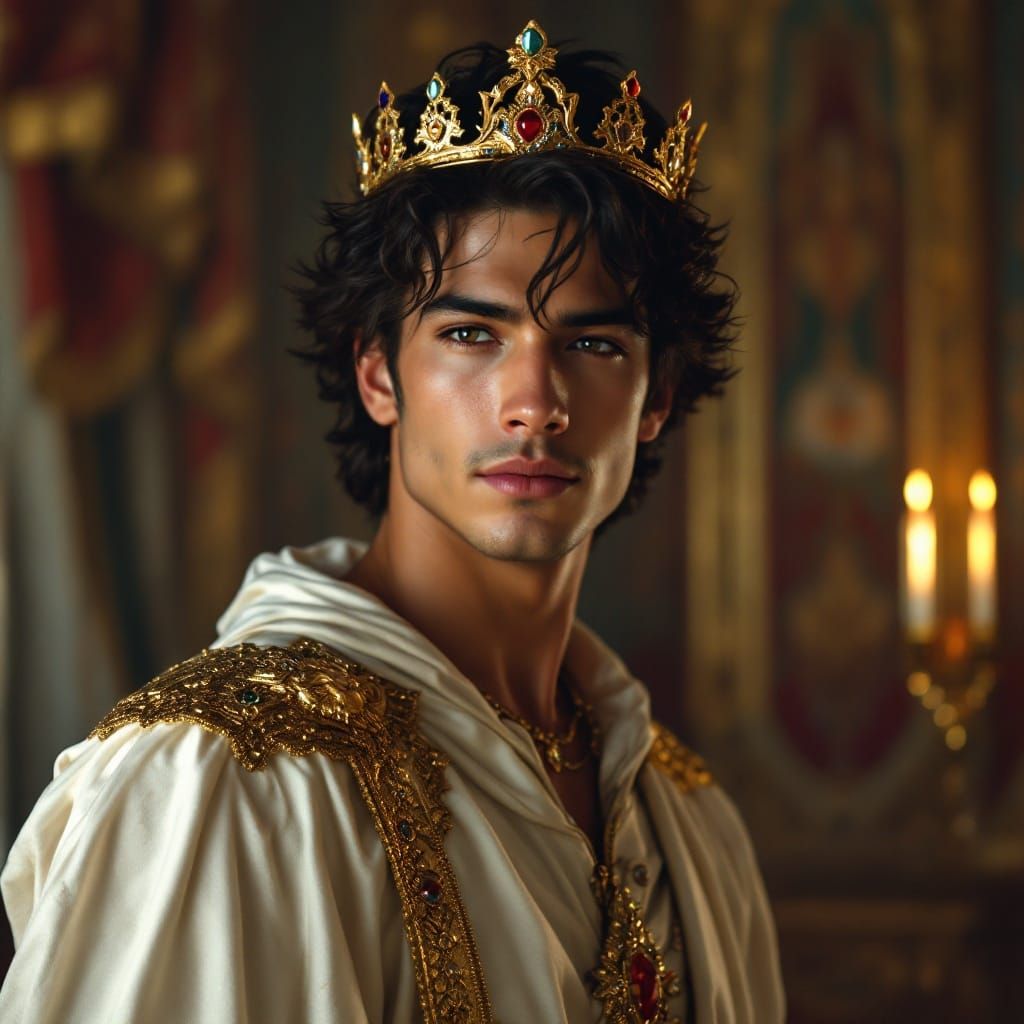 Prince 250318 - Regal Latino Prince in Elegance