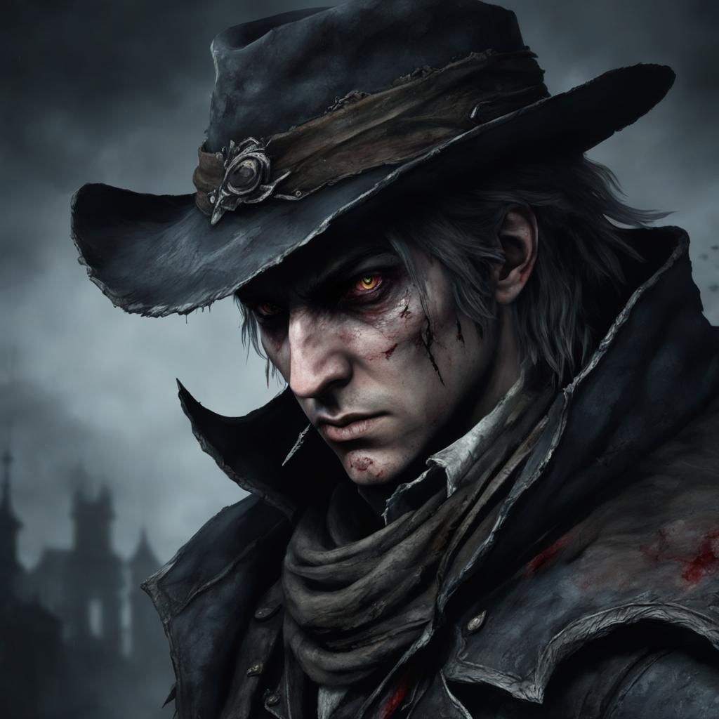 Bloodborne: Hunter Concept #1 - AI Generated Artwork - NightCafe Creator