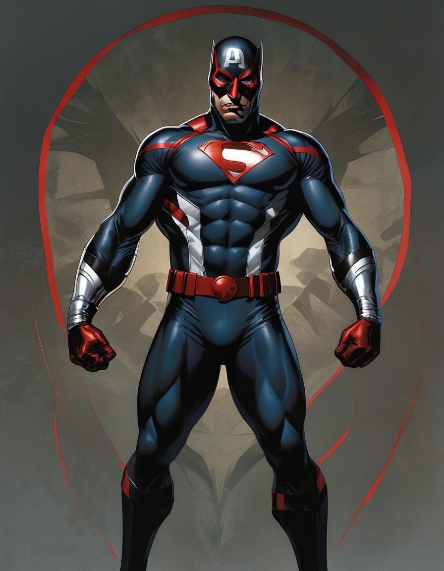 Portrait of an nameless Marvel and DC Comics superhero ( Superheroes ...