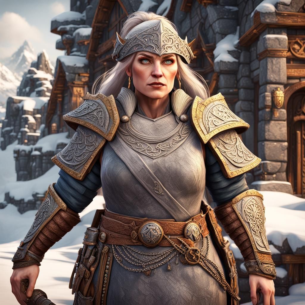 Hardened and sturdy Dwarven Female with Sass and a Flirtatious Attitude ...