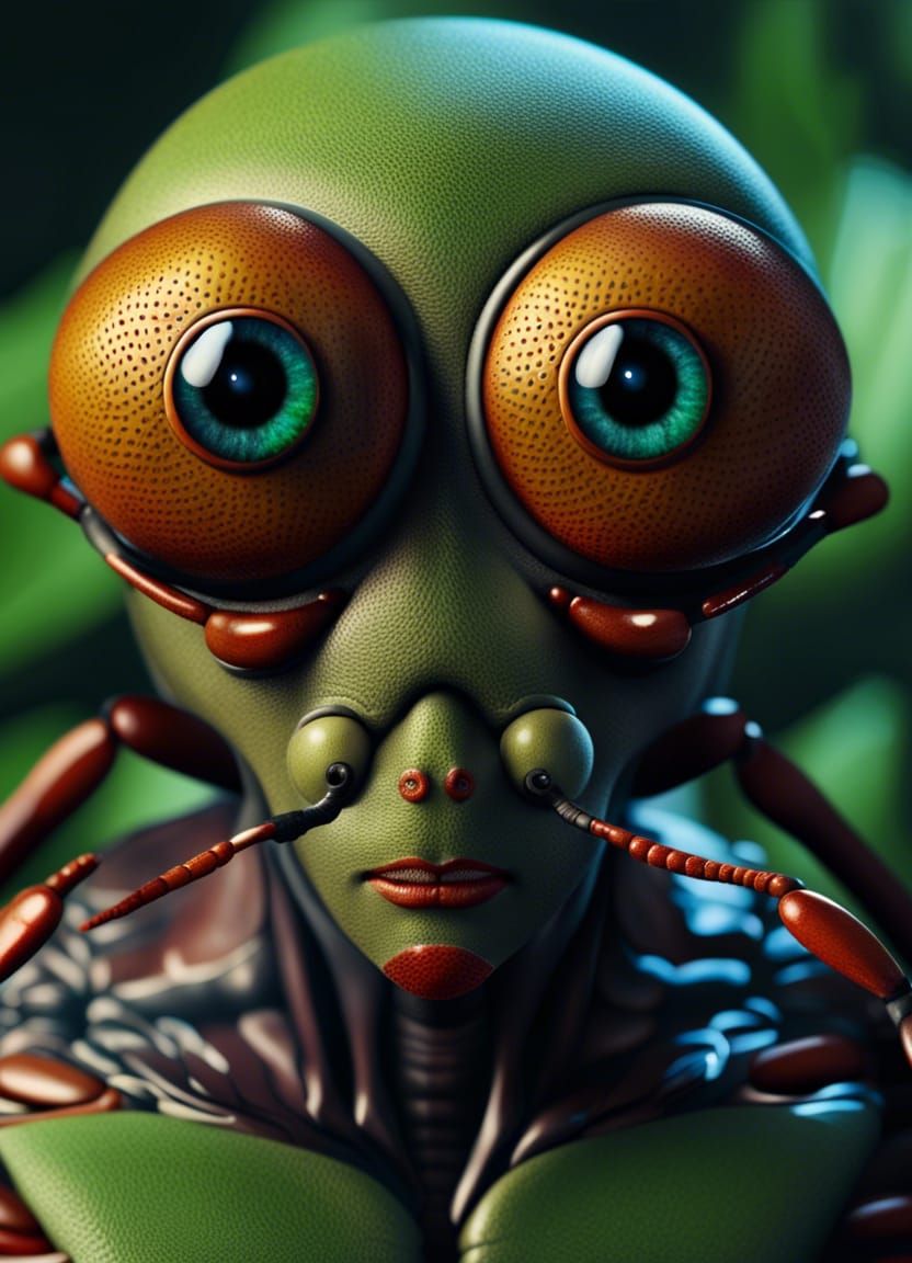 Insect Species (Ka-Uu) - AI Generated Artwork - NightCafe Creator