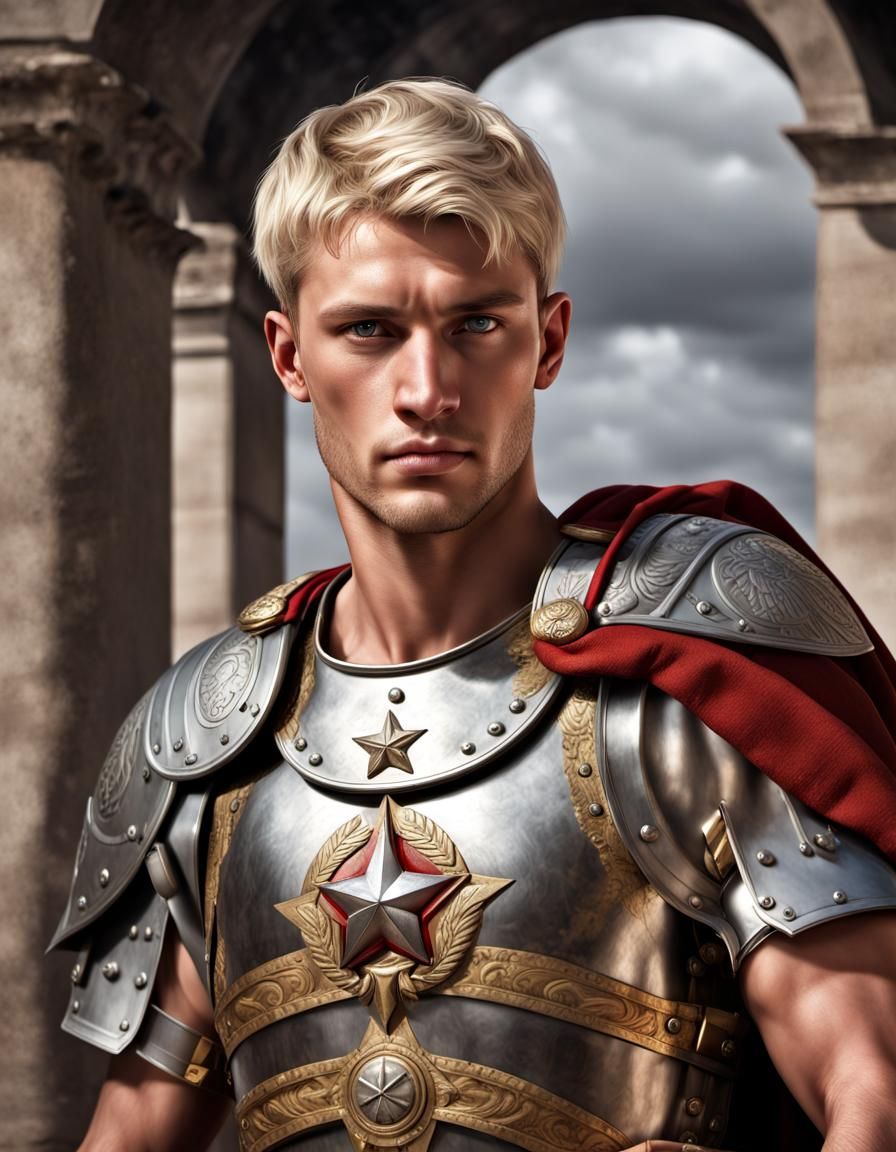 Centurio Romanus - Captain America as Roman Soldier - AI Generated ...