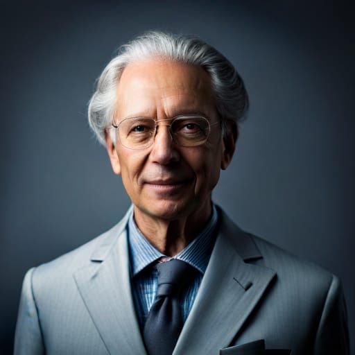 Scientist portrait - AI Generated Artwork - NightCafe Creator