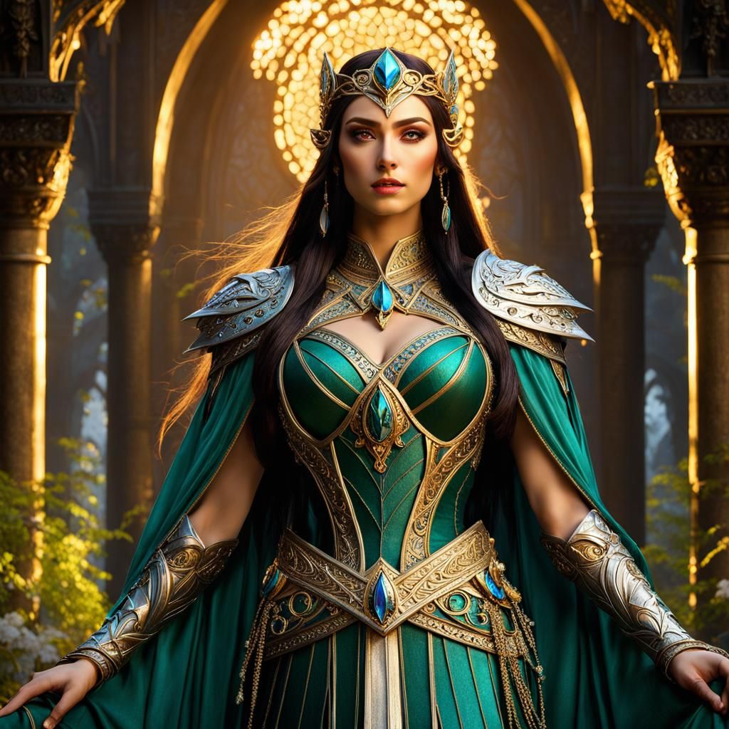 Elven Queen - AI Generated Artwork - NightCafe Creator