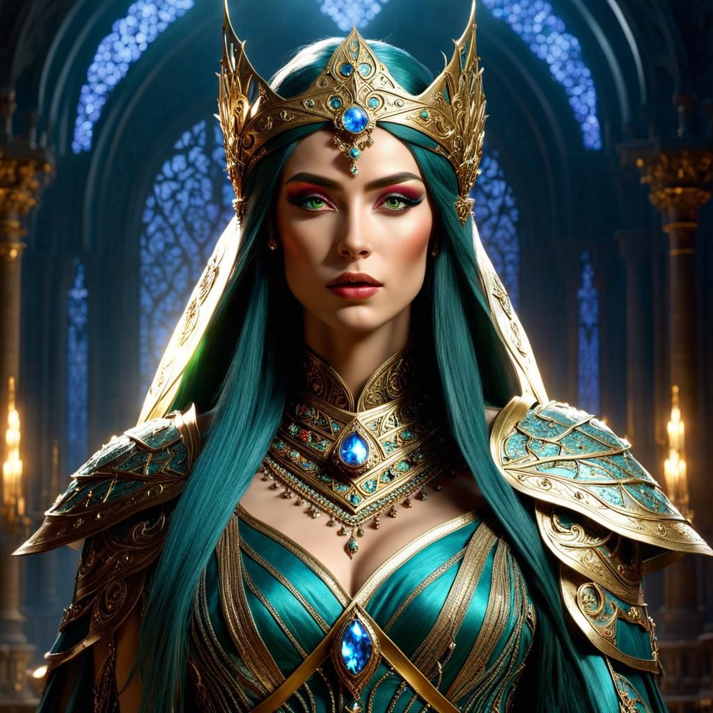 Elven Queen - AI Generated Artwork - NightCafe Creator