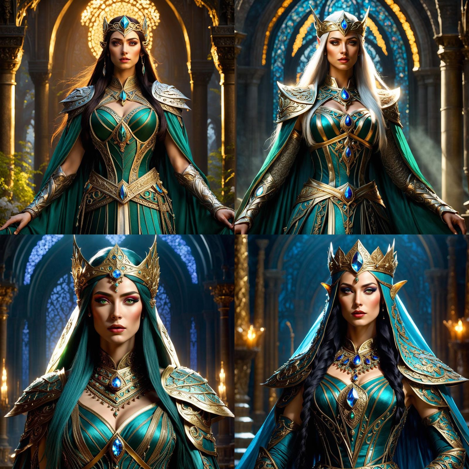 Elven Queen - AI Generated Artwork - NightCafe Creator