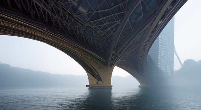 Bridge - AI Generated Artwork - NightCafe Creator