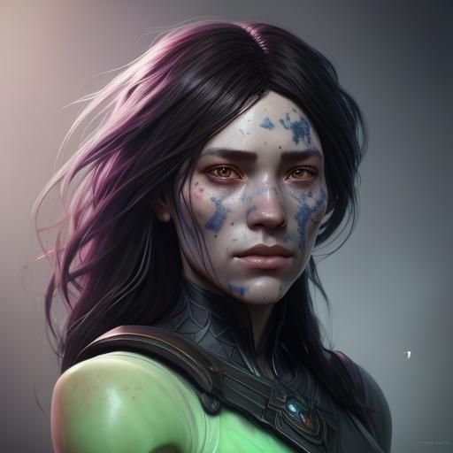 misterious girl - AI Generated Artwork - NightCafe Creator