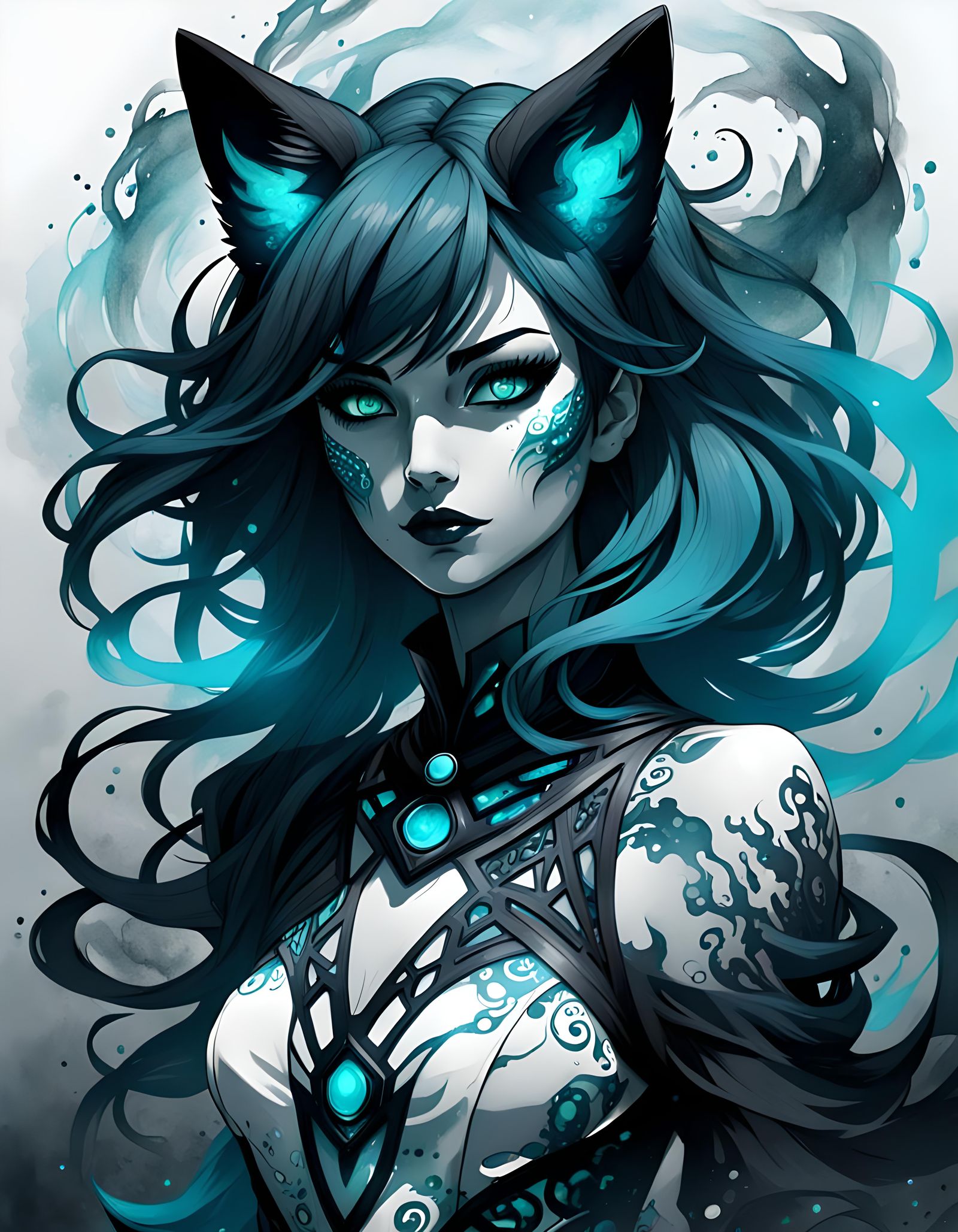 Mythic Fox girl :: Fox girl Shadow :: Dark Fantasy :: Horror :: Thriller :: Single Target Focus ...