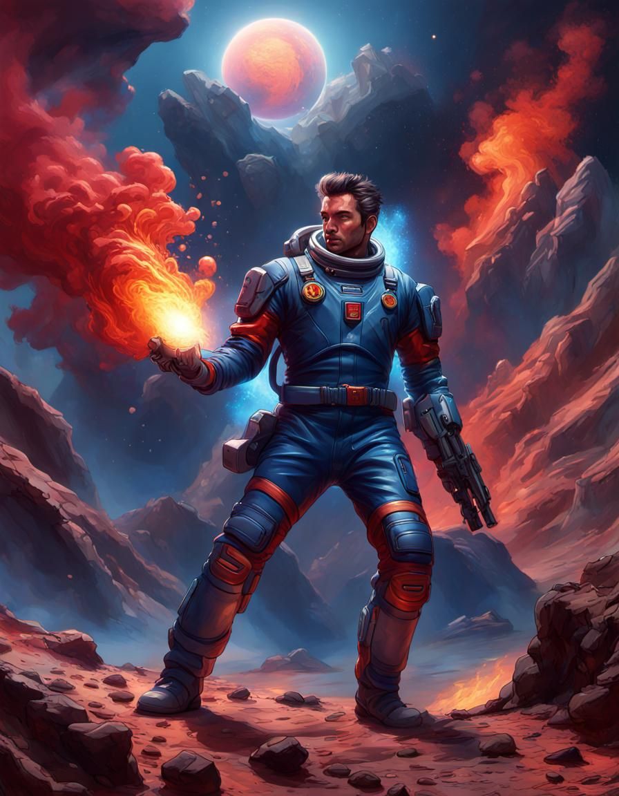 The Space Ranger - AI Generated Artwork - NightCafe Creator