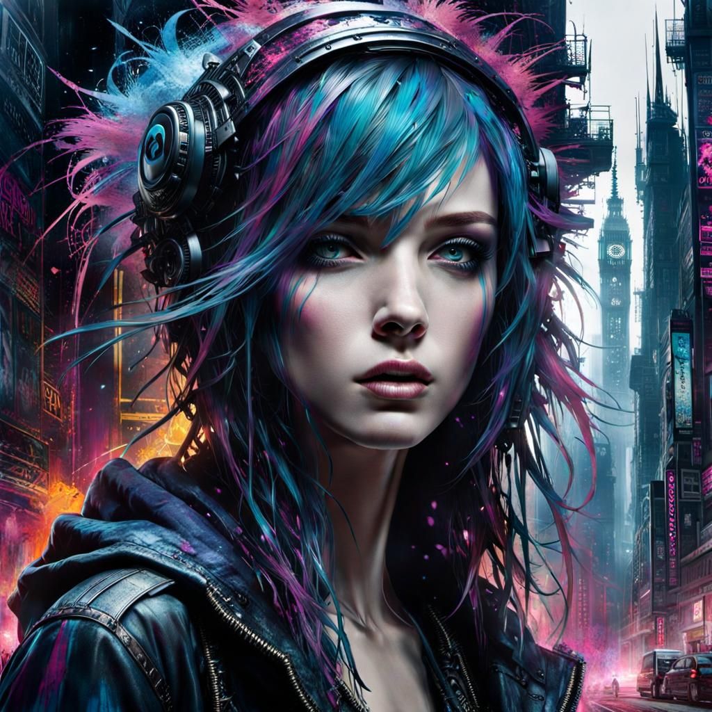 Aetherpunk portrait - AI Generated Artwork - NightCafe Creator