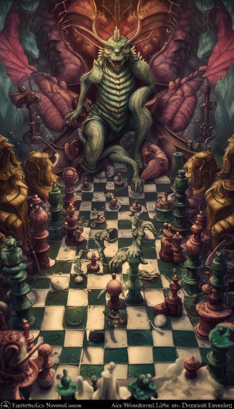 The Jabberwocky - AI Generated Artwork - NightCafe Creator