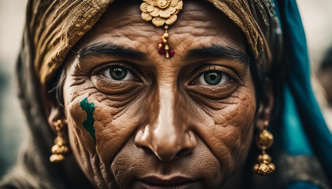 face of India - AI Generated Artwork - NightCafe Creator