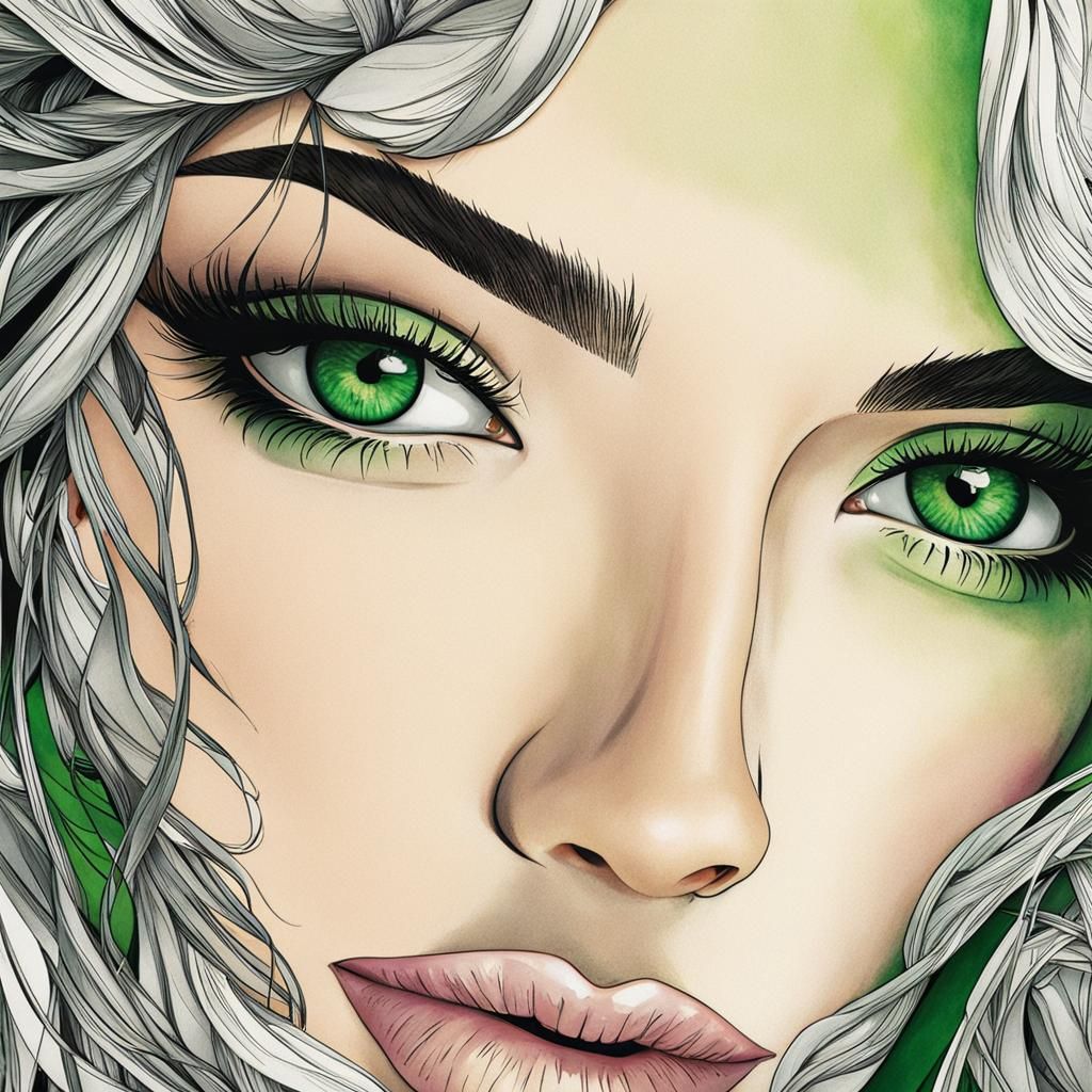 face of the siren - AI Generated Artwork - NightCafe Creator