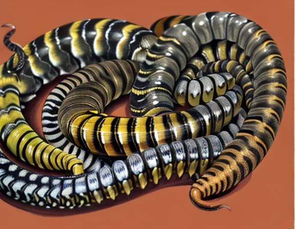 Scrum of Realistic Centipedes/Millipedes I - AI Generated Artwork ...